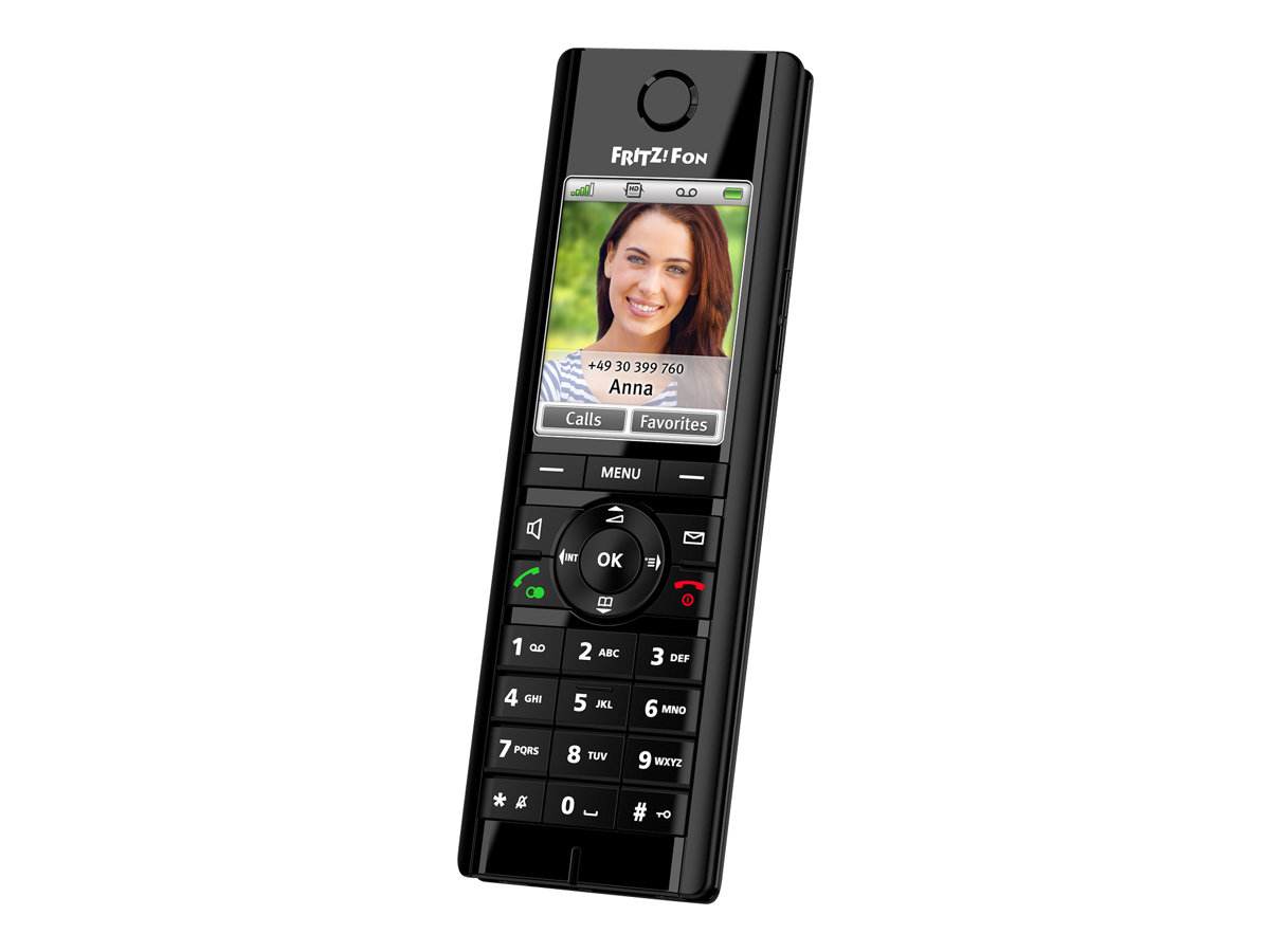 AVM FRITZ!Fon C5, cordless VoIP phone, with internet radio, network ...