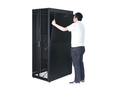 APC Easy Rack - Rack cabinet - black - 42U - 19 - for P/N: EPDU2116MBO ...