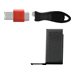 Kensington USB Port Lock with Cable Guard - Rectangular - USB port blocker
