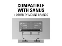 Sanus Depth Adjustable TV Soundbar Mount