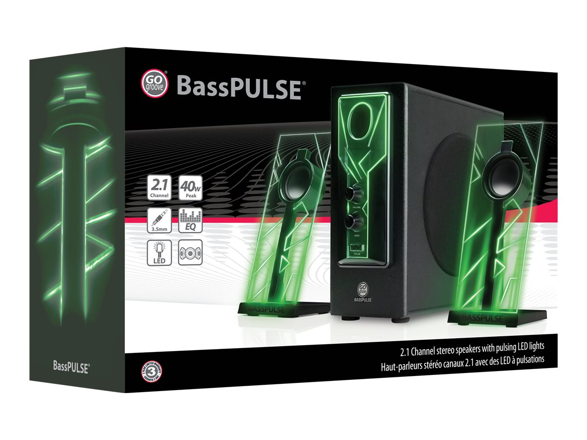 GOgroove BassPULSE - Speaker system | Overview, Specs, Details | SHI