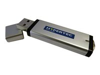 Hypertec Slimline Hyperdrive Encrypt Plus - USB flash drive - 64 GB