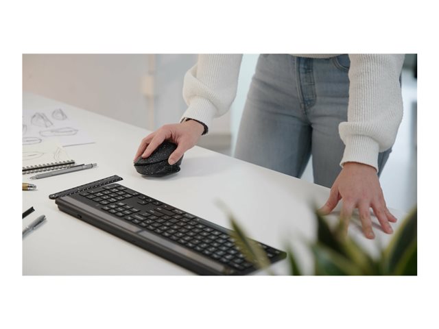 Targus ErgoFlip EcoSmart - souris - ambidextre durable - Bluetooth 5.0 ...