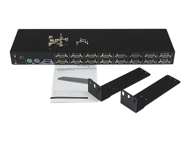 StarTech.com 16-port KVM Module for Rack-mount LCD Consoles with ...