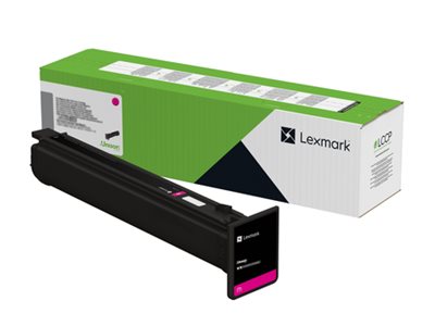 Lexmark - Magenta - original - box - toner cartridge LCCP, LRP - for ...