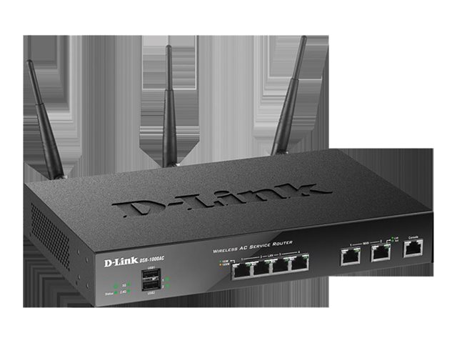 D-Link DSR-1000AC - wireless router - Wi-Fi - desktop - DSR-1000AC ...