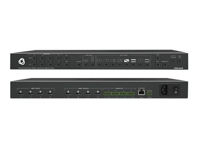 Kramer 4x4 Matrix Switcher - Video/audio switch - 4 x HDMI - desktop