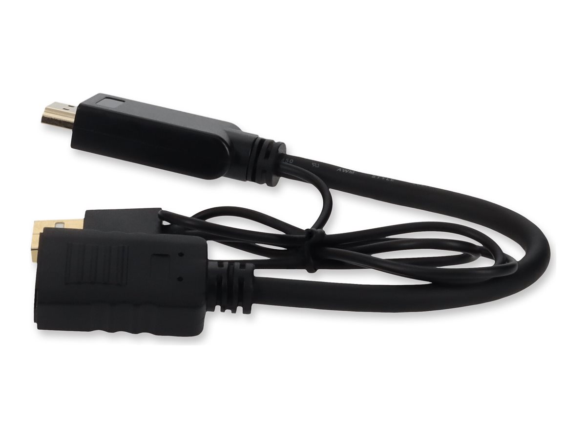 AddOn - Adapter - HDMI male to USB (power only), DisplayPort female ...