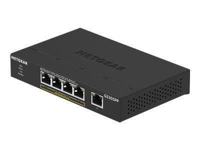 NETGEAR GS305PP - Switch - unmanaged - 5... - GS305PP-100UKS