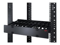 APC Cable Management - rack cable management panel with cover - 3U