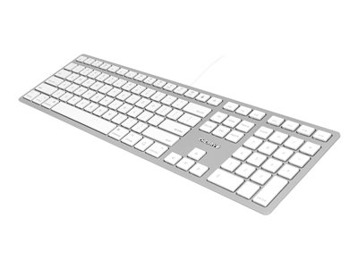 CHERRY KC 6000 SLIM FOR MAC - keyboard - US - silver Input Device