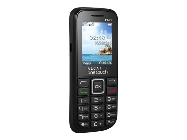 1016G-3AALGB1 - Alcatel 1016G - black - feature phone - 4 MB - GSM ...