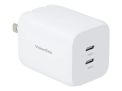 VisionTek power adapter - 24 pin USB-C - 65 Watt