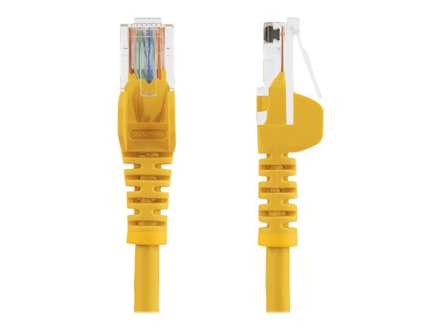 StarTech.com 7m Yellow Cat5e / Cat 5 Snagless Ethernet Patch Cable 7 m ...