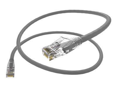 UNC Group 1ft Gray Cat6 ClearFit Patch Cable