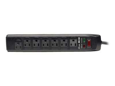 Tripp Lite Surge Protector Power Strip 120V 7 Outlet RJ11 6' Cord 1440 ...