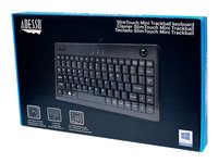 Adesso EasyTouch Mini Trackball - keyboard - black