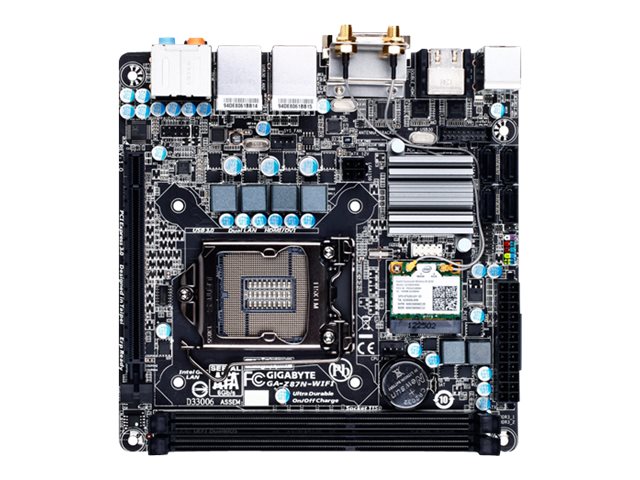 Gigabyte GA-Z87N-WIFI - 1.0 - motherboard - mini ITX - LGA1150 Socket ...