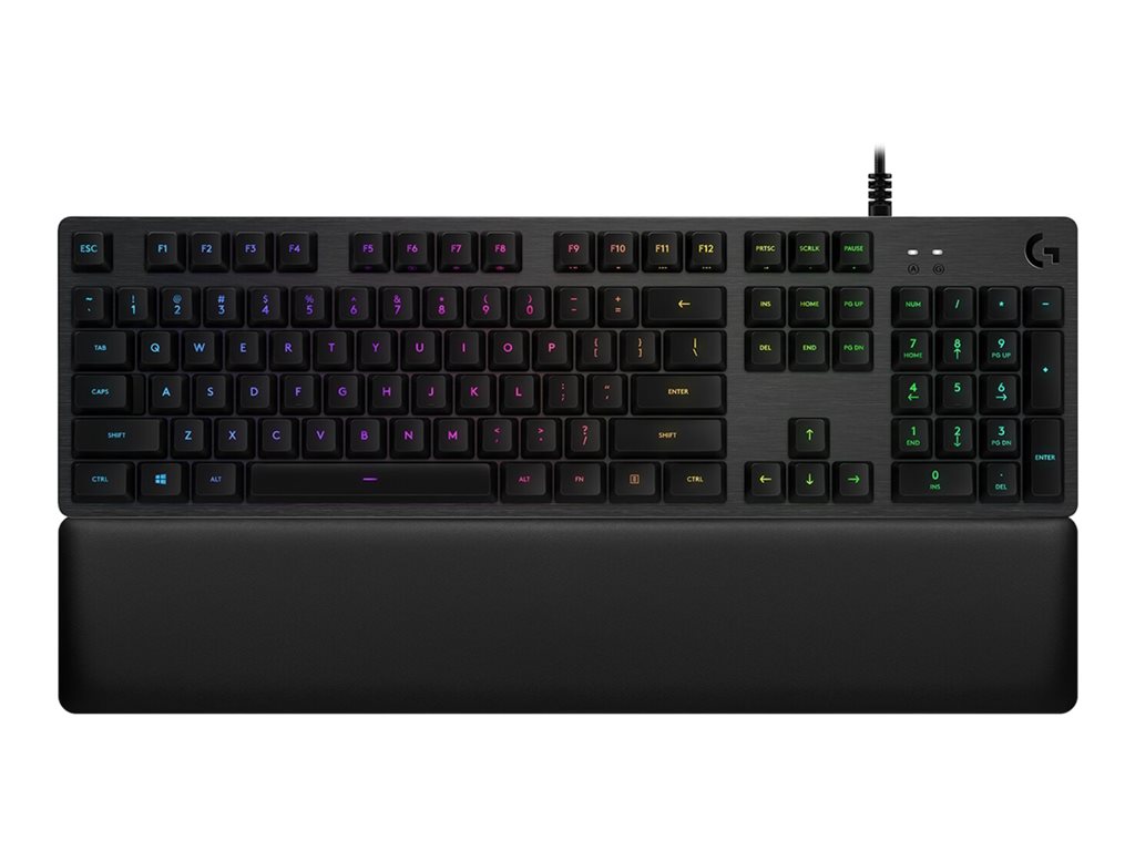 Logitech Gaming G513 - keyboard - QWERTZ - Swiss - carbon Input Device
