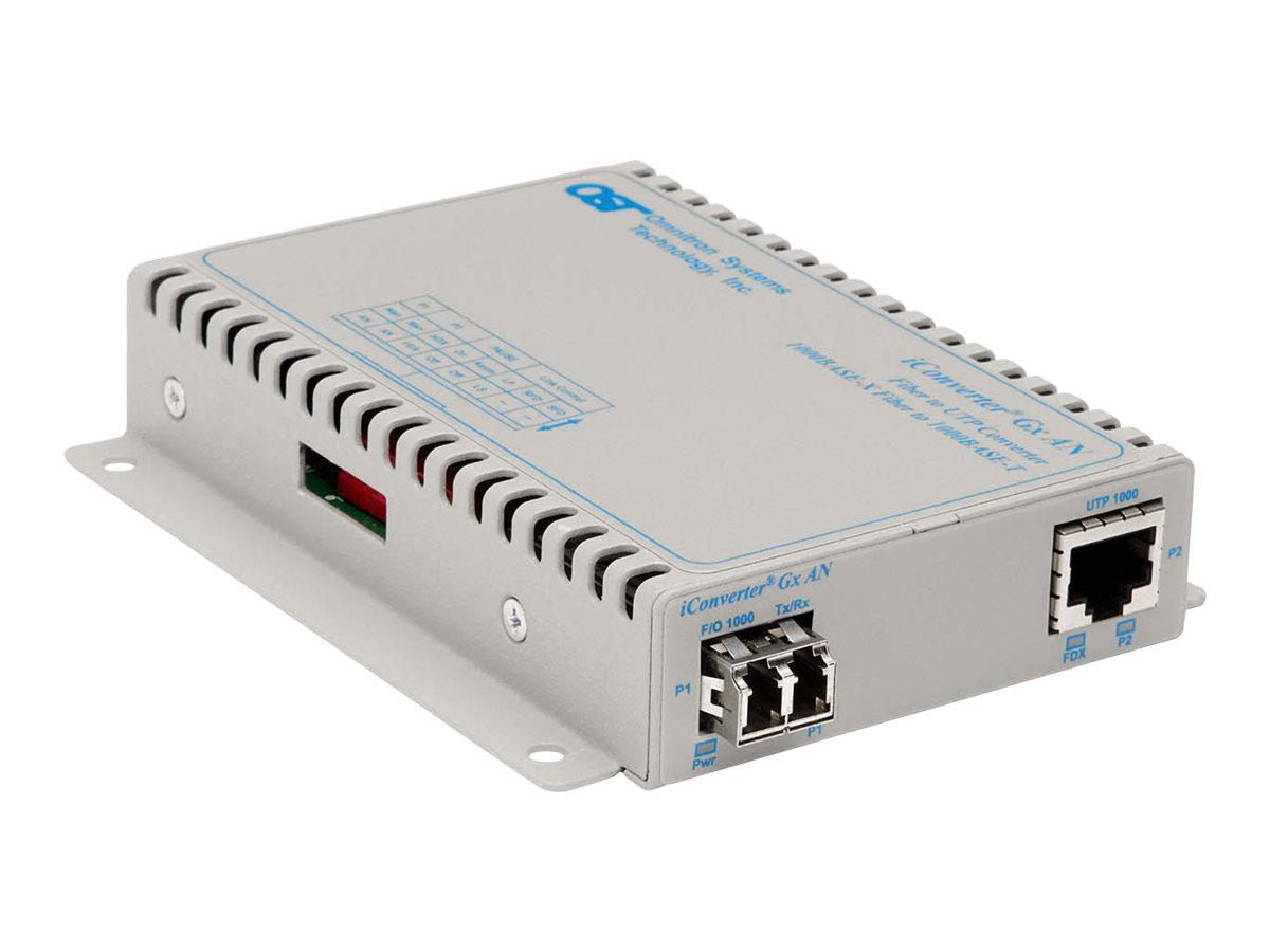 Omnitron iConverter Gx AN | Overview, Specs, Details | SHI