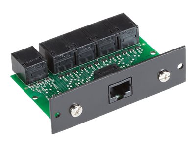 Black Box Modem Splitter 5-Port RS-232 with RJ-45 Rackmount Card | www ...