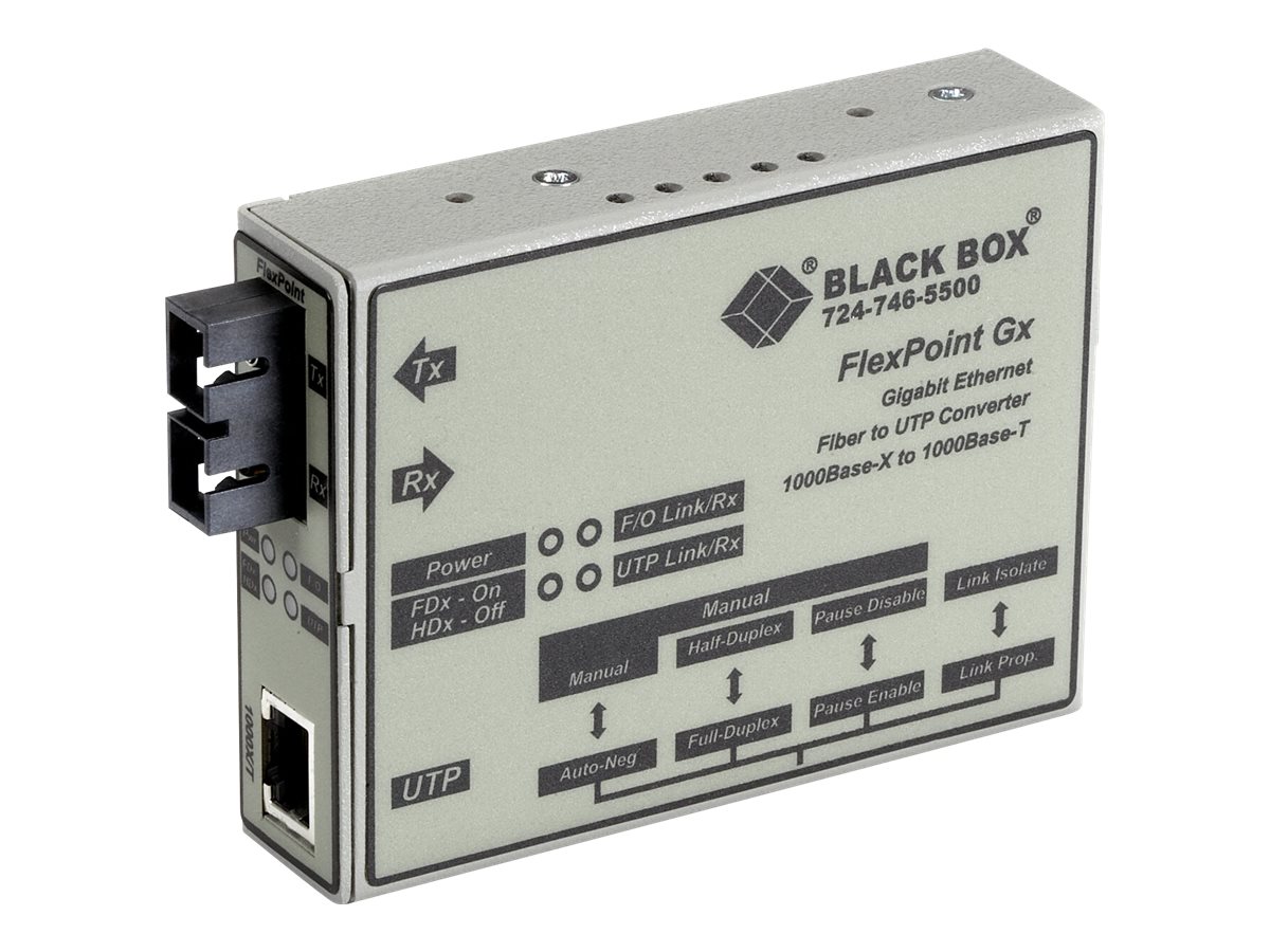 Black Box FlexPoint Modular Media Converter | Overview, Specs, Details ...