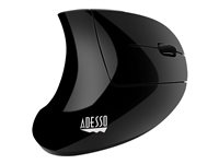 Adesso iMouse E10 - vertical mouse - 2.4 GHz - black