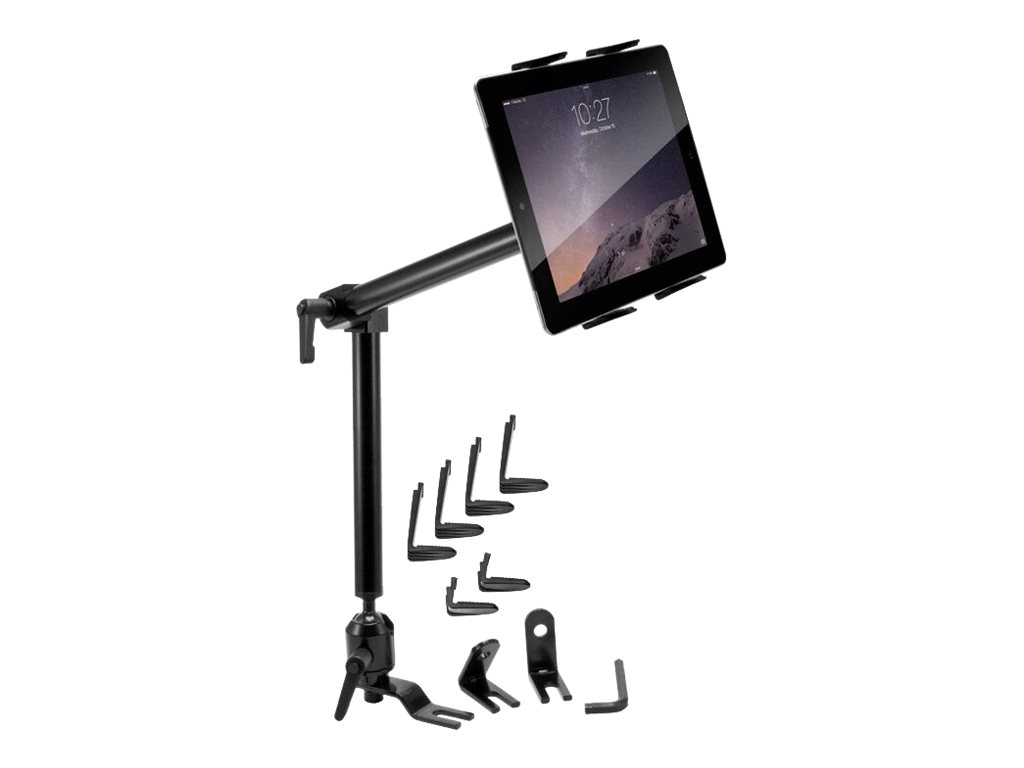 Compulocks Universal Tablet Holder with 22" Heavy Duty Seat Rail Mount ...