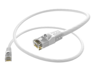 UNC Group Patch cable - 6 in - white
