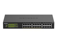 NETGEAR GS324P - switch - 24 ports - unmanaged - rack-mountable