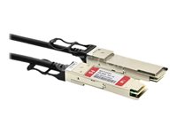 Fiberstore 40GBase-CU direct attach cable - 3.3 ft - black