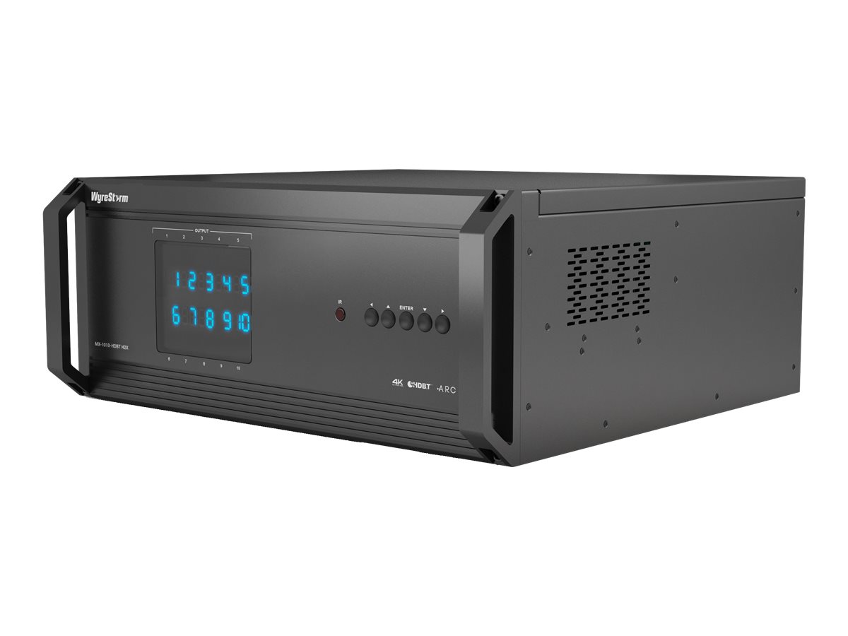 WyreStorm H2X 10 Slot 18Gbps 4K HDR Modular Matrix Switch Chassis | www.shi.com