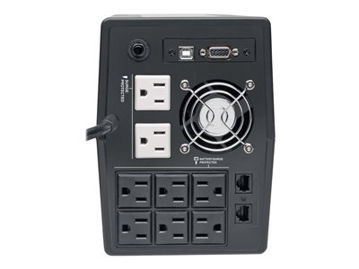 Eaton Tripp Lite Series 1440VA 1200W UPS Smart Tower Battery Back Up Desktop AVR USB LCD ...