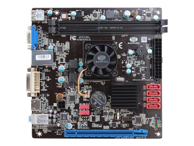 Sapphire PURE White E350D IPC-350DM1W - motherboard - mini ITX - AMD E ...