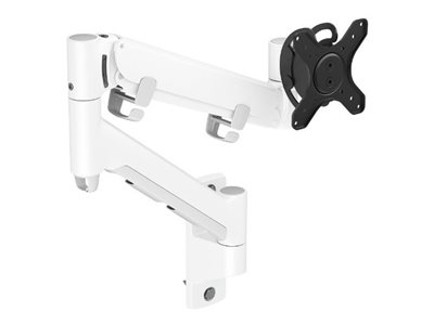 Atdec mounting kit - spring-assisted - for curved / flat panel - white