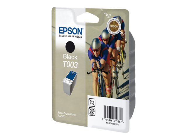 Epson T003 - black - original - ink cartridge - C13T00301110 - Currys ...