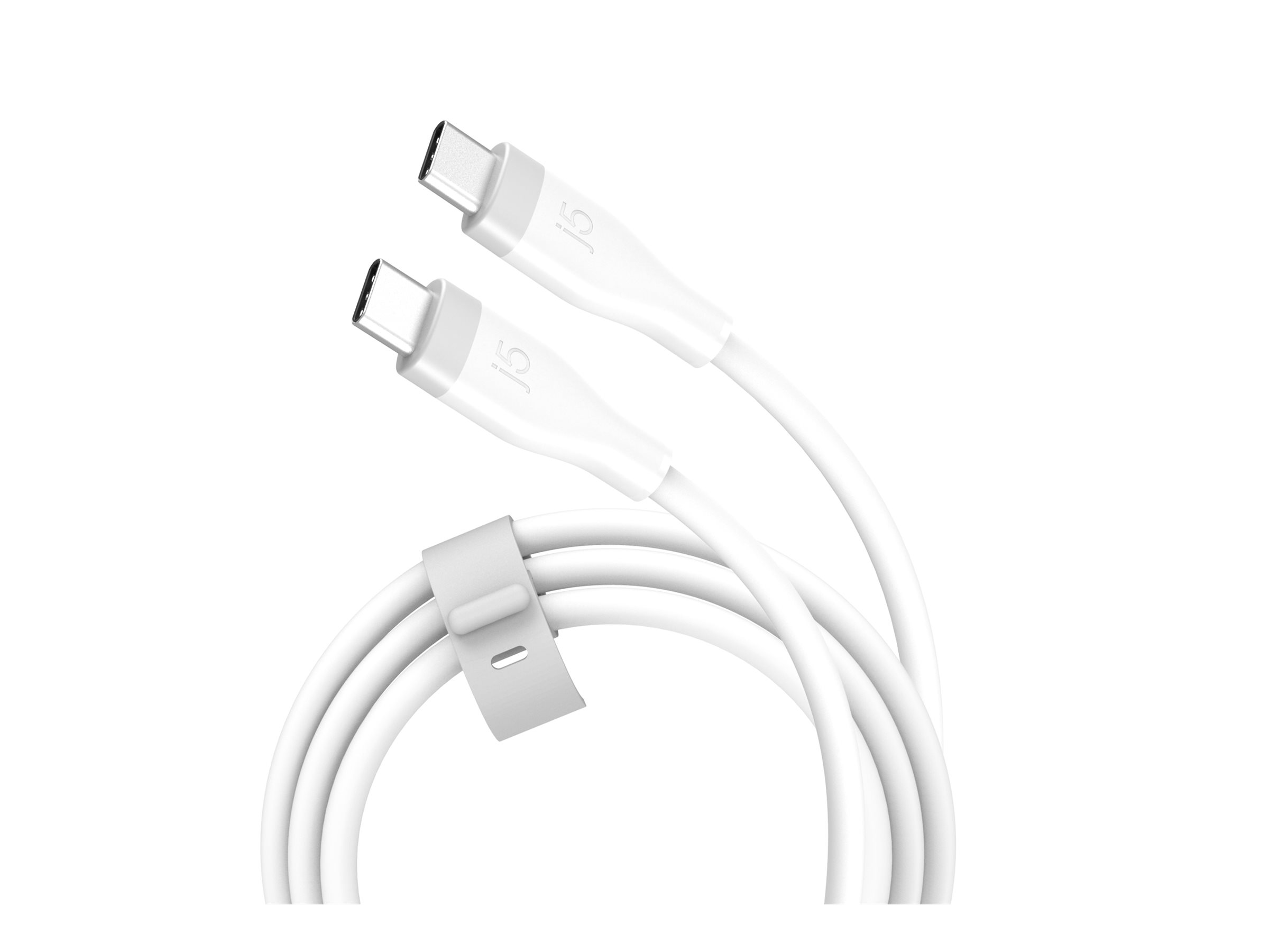 j5create - USB-C cable - 24 pin USB-C to 24 pin USB-C - 1 m - JUCX17W-N ...