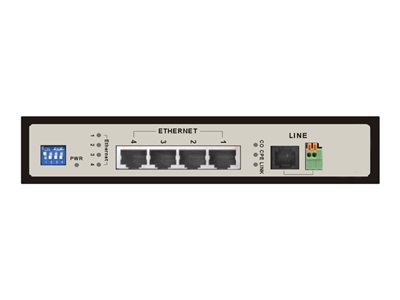 Black Box VDSL2 Industrial Bridge - bro/ruter - DSL-modem - DIN ...