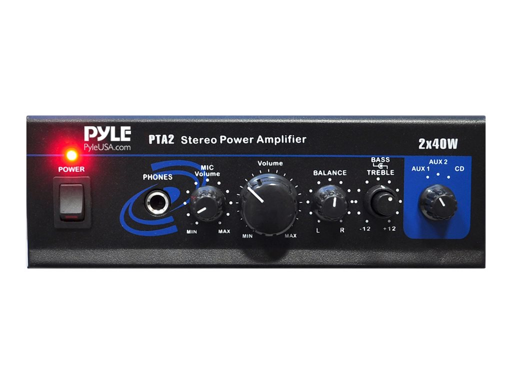 PylePro PTA2 - Amplifier | Overview, Specs, Details | SHI