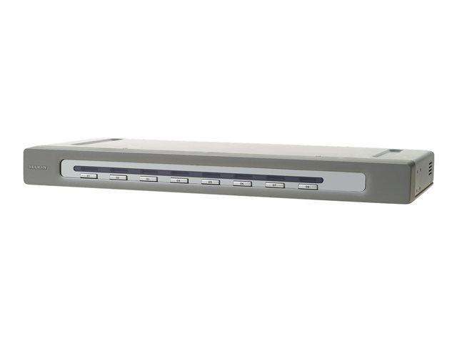 Belkin OmniView Secure 8-Port KVM Switch - KVM switch - 8 ports ...
