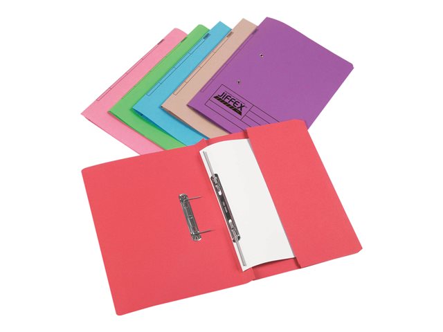 43316EAST - Rexel Jiffex foolscap - spring file - for Folio - capacity ...