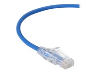 Black Box Slim-Net patch cable - 2 ft - blue