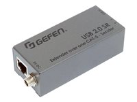 Gefen USB 2.0 SR Extender over one CAT-5 Sender and Receiver Units ...