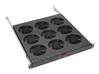 Tripp Lite Fan Tray for 19 in. Racks - 1U, 9 120V High-Performance Fans ...