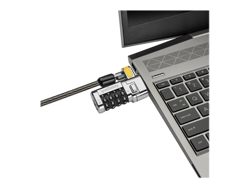 Kensington ClickSafe Universal Combination Laptop Lock - Master Coded ...