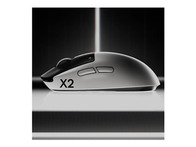 Logitech G PRO X2 SUPERSTRIKE - Mouse - optical - wireless - 2.4 GHz ...