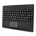 Adesso Wireless Mini - keyboard - with touchpad - US