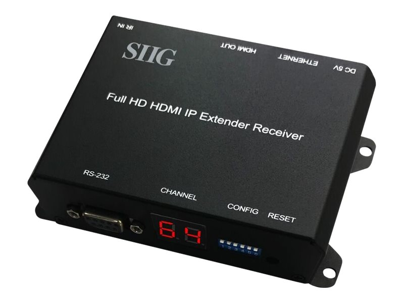 SIIG Full HD HDMI Extender over IP with PoE, RS-232 & IR | Overview ...