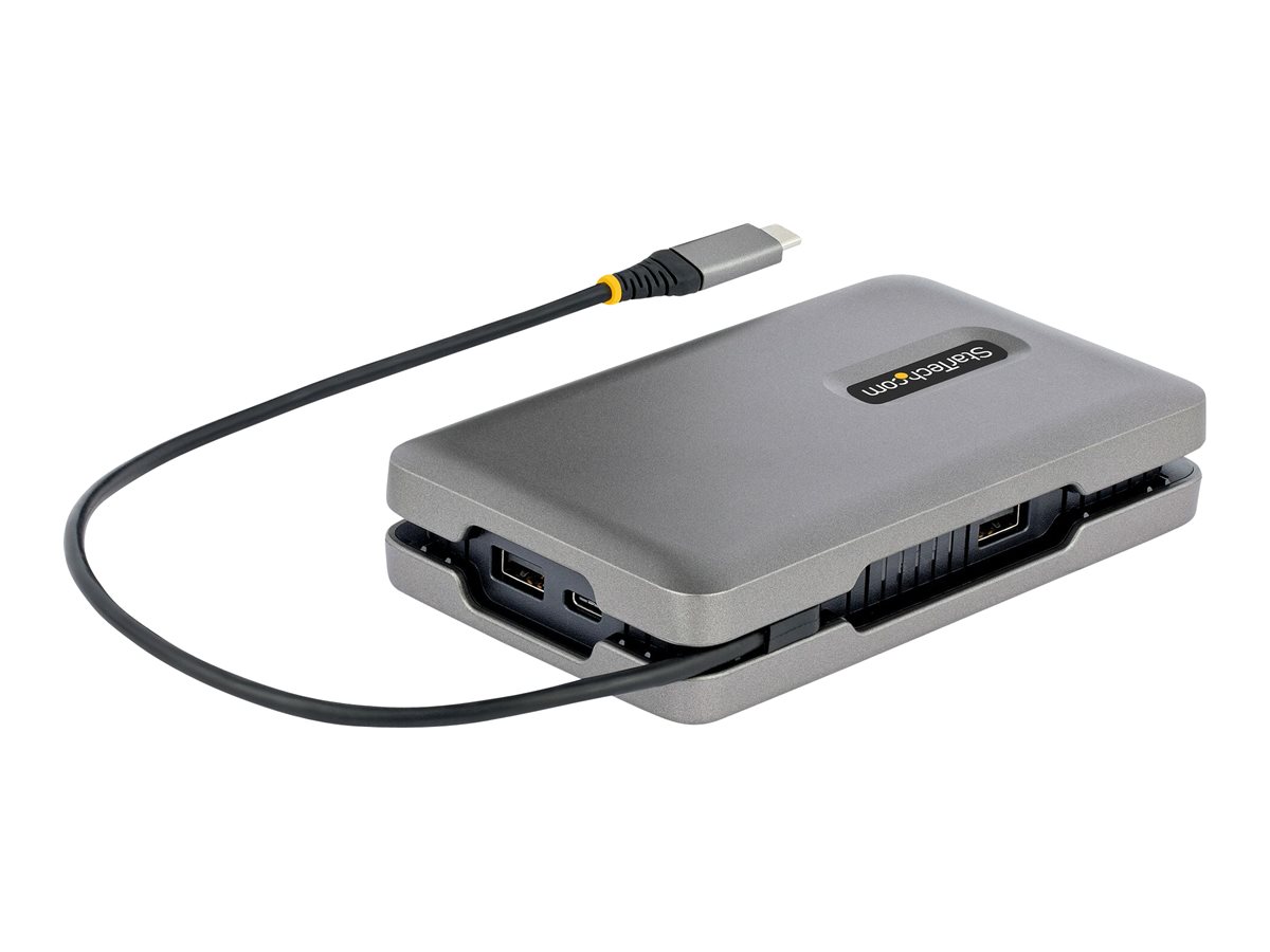 StarTech.com USB-C Multiport Adapter with USB-C DP Alt Mode Video ...