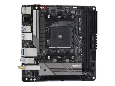 ASRock B550M-ITX/ac - Motherboard - mini ITX - Socket AM4 - AMD B550 ...